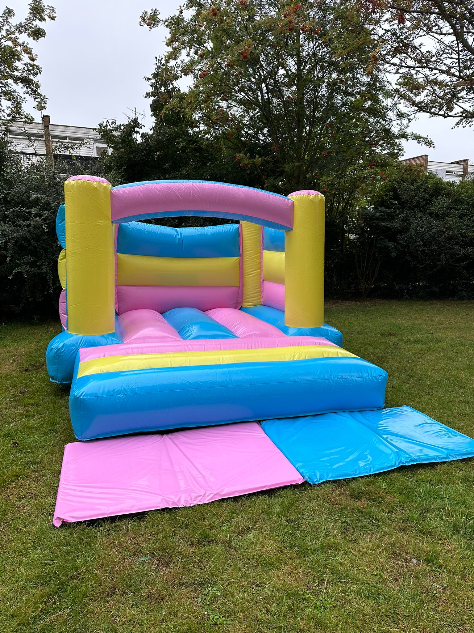 Pastel Bouncy Castle Hire London | Luxury Party Inflatables