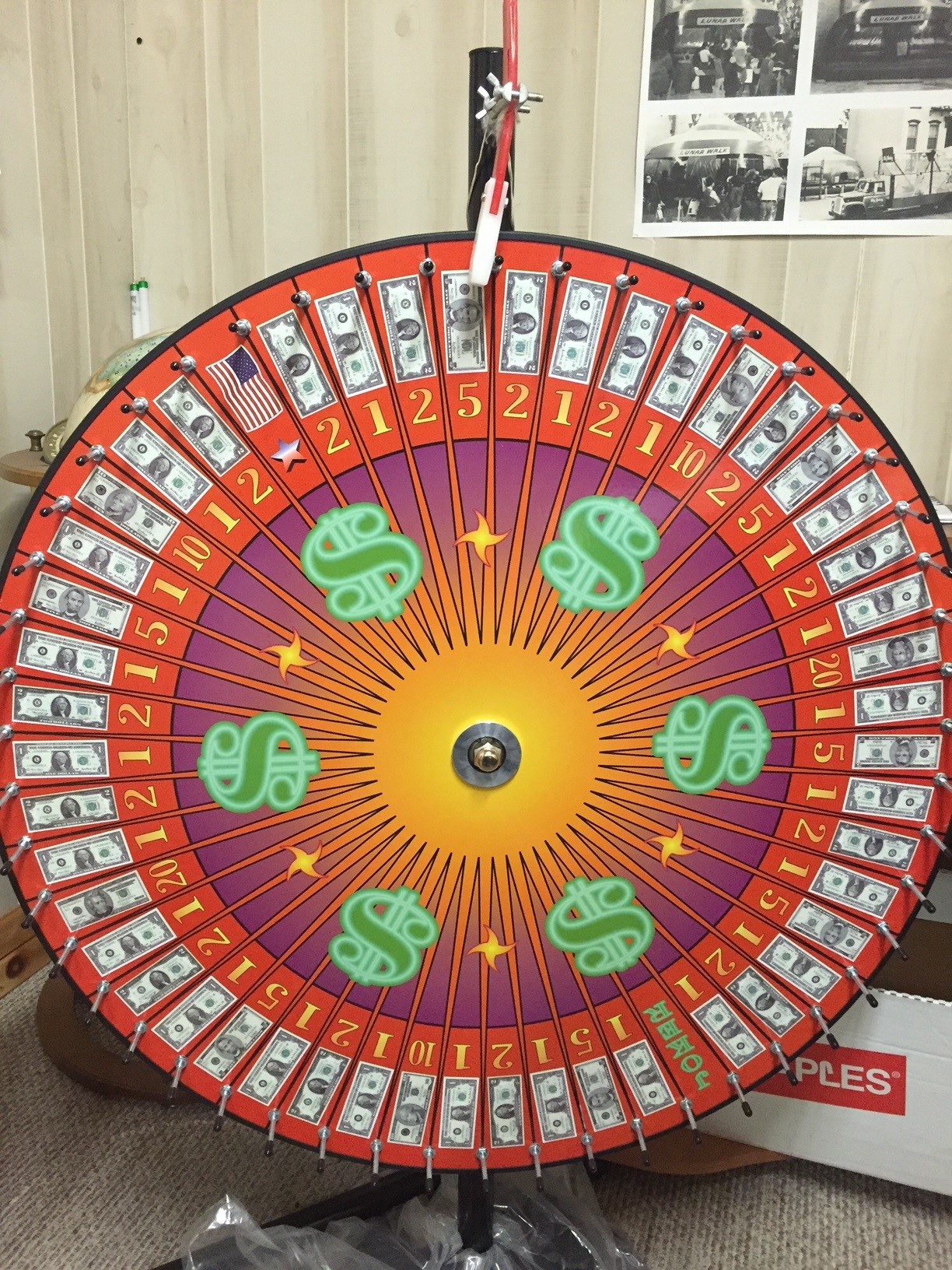 Money Wheel - Hire in New York, New Jersey | Party Jam Inc