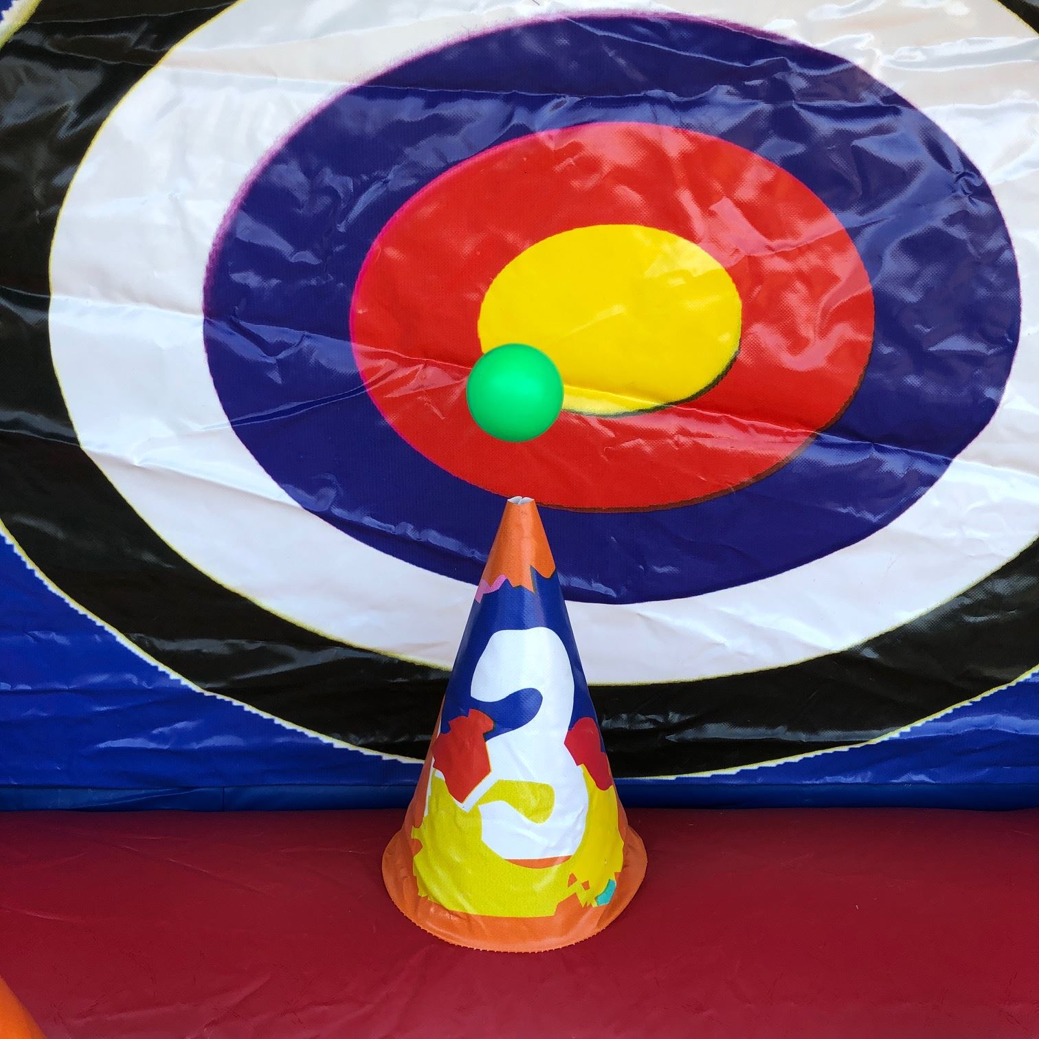 10ft x 7ft Inflatable AIR Target Plus gun *72* - Bouncy Castles Soft ...