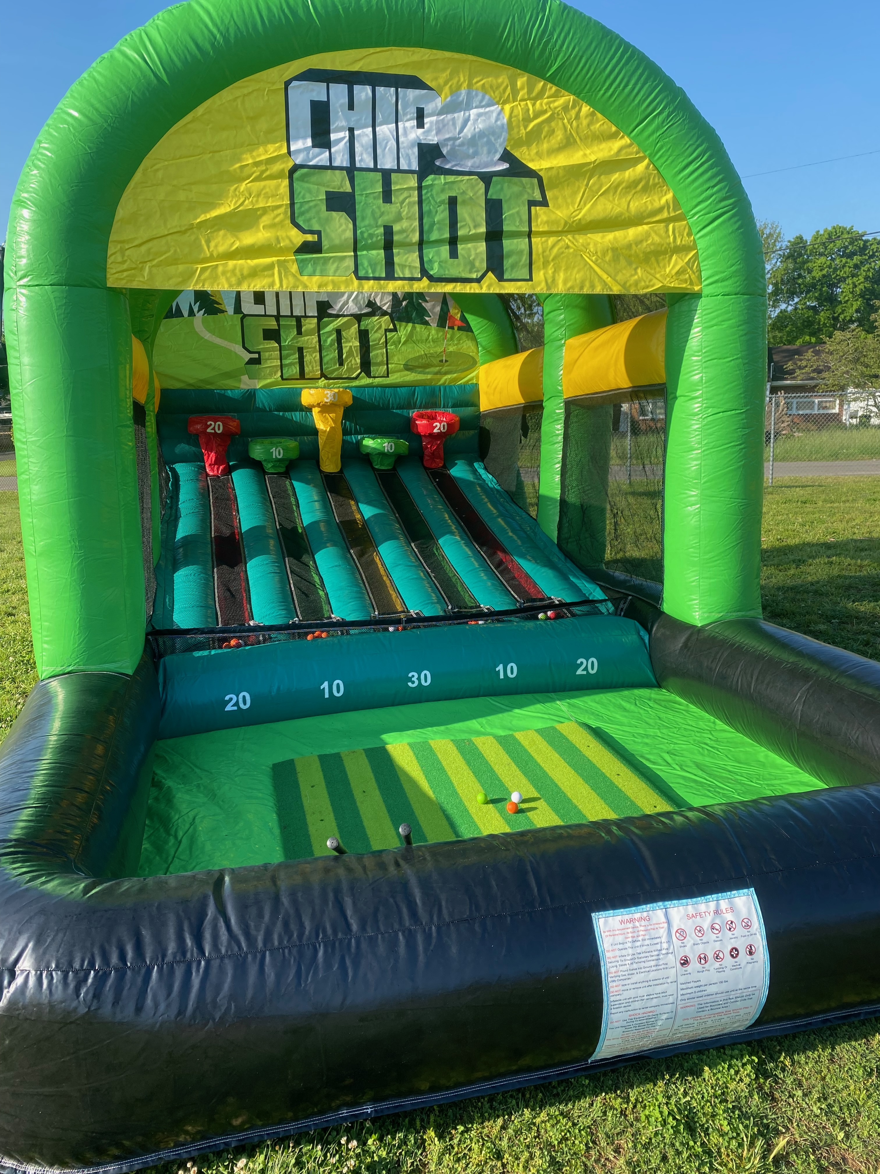 Chip Shot - Inflatable Bounce Houses & Water Slides for Rent in ...