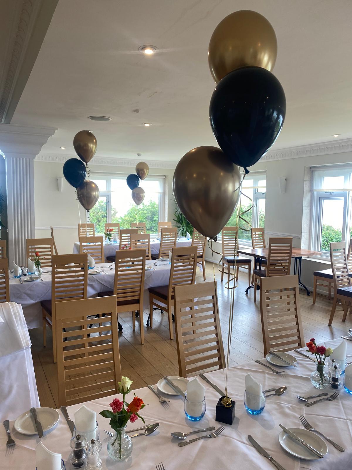 Helium Latex Bouquet (Basic Base) x 10 Sets - Hire, Balloon Displays ...