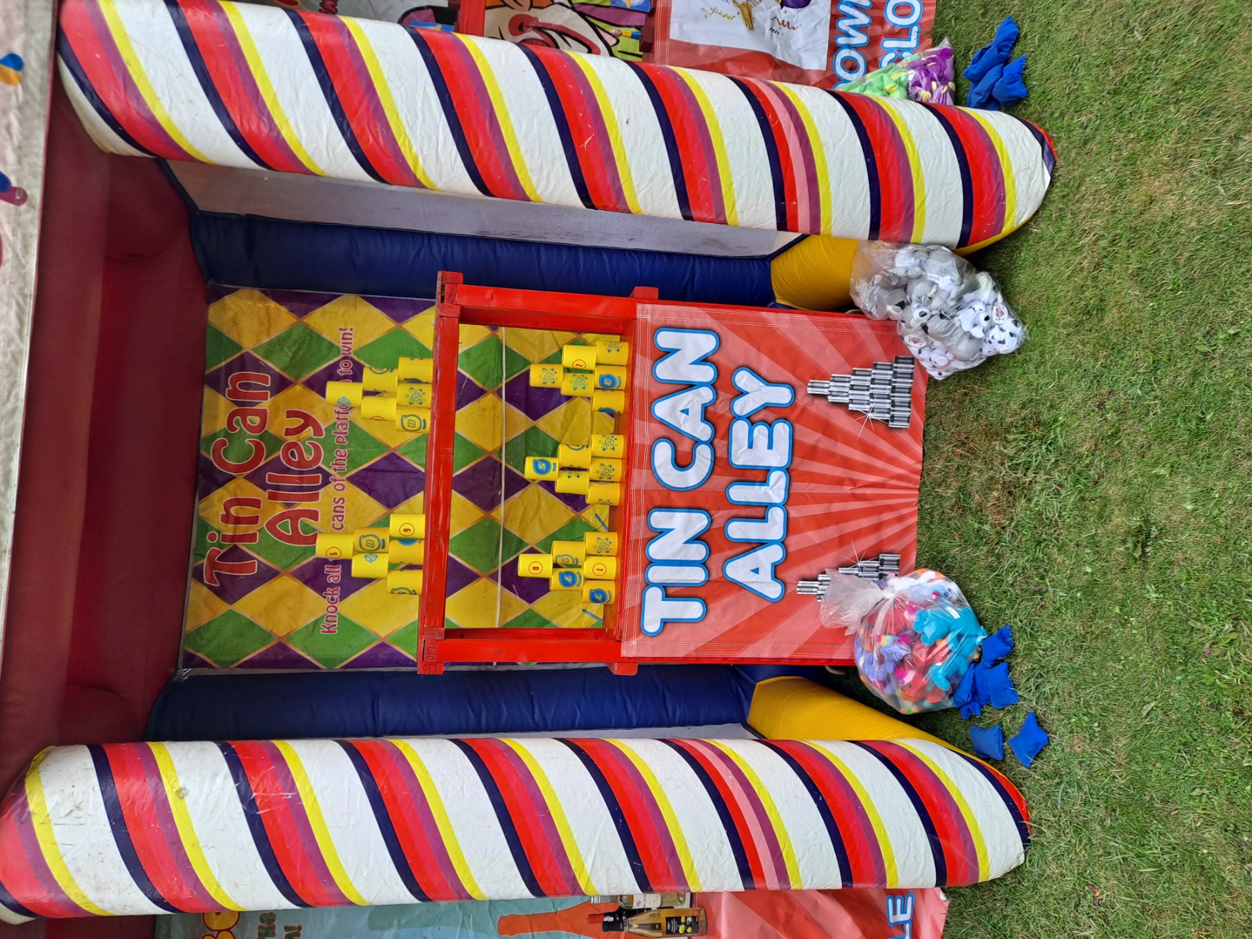 3 in 1 carnival/funfair games inflatable stall - Bouncy Castle Hire in ...