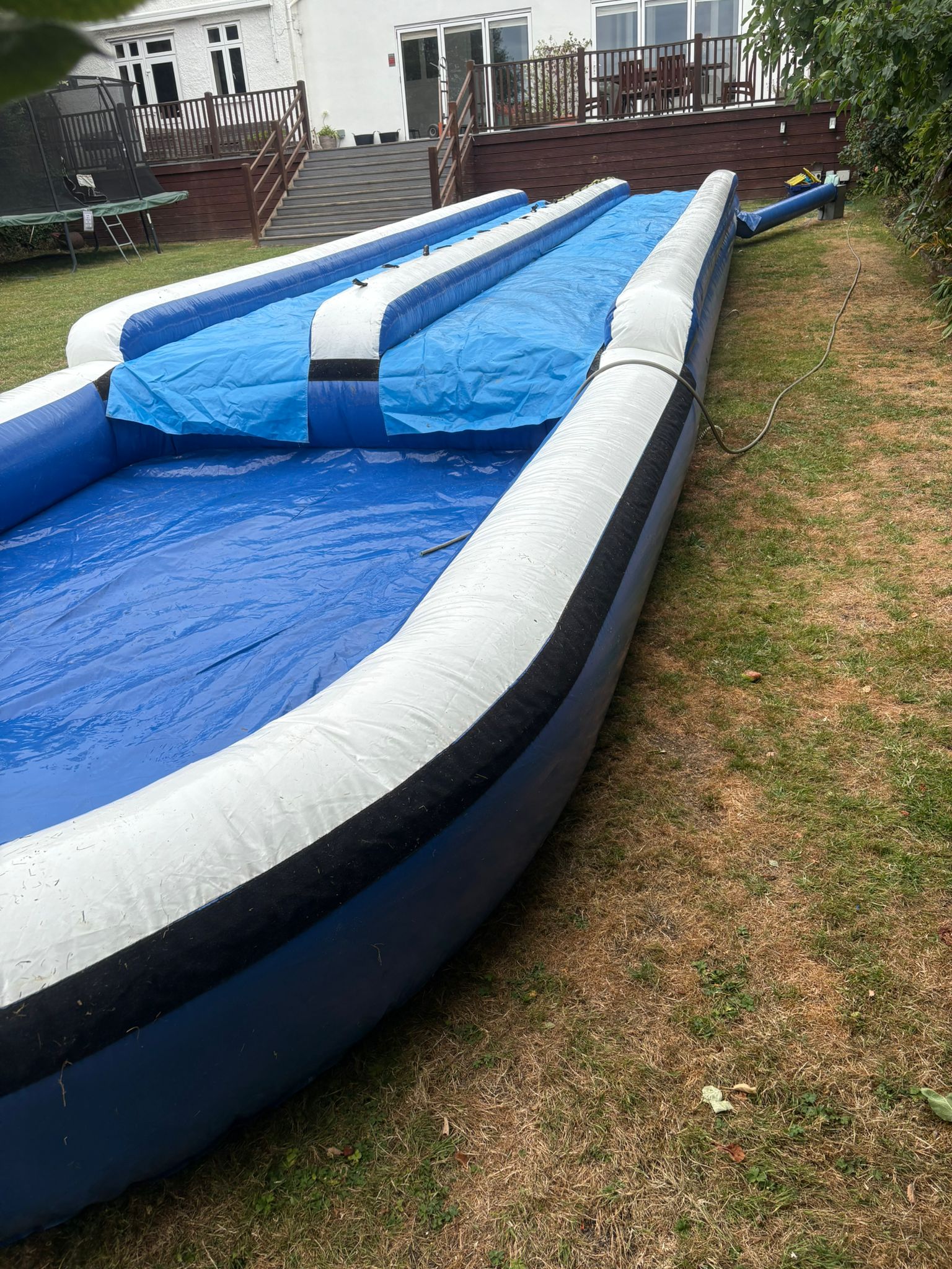 Slip And Slide Water Chute Hire Essex & London, 30ft Long