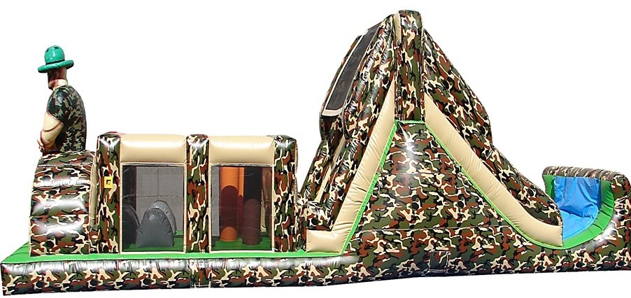 Race to the Finish with Our Inflatable Obstacle Course Rental!