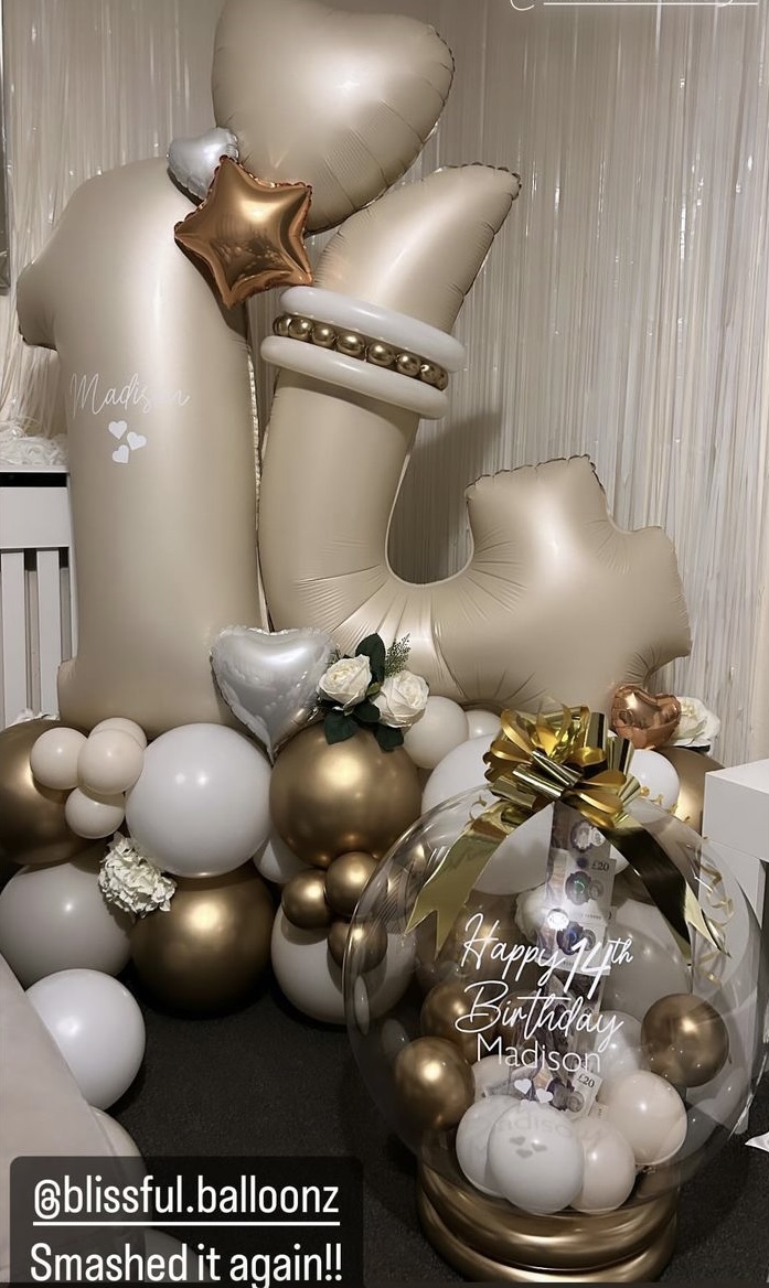 Double Number Display (Extra Large) - Hire, Balloon Displays, Bouncy ...