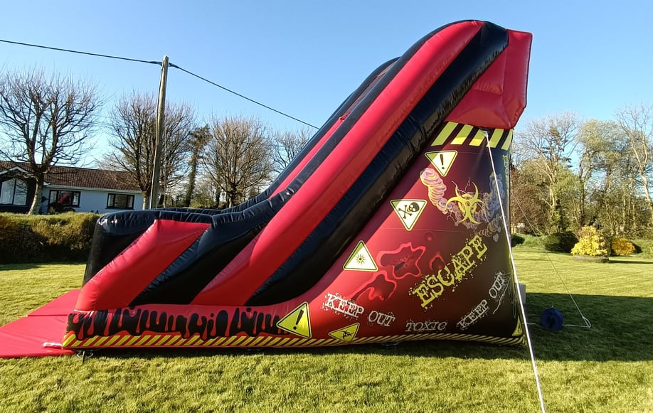 Toxic Inflatable Slide Hire | Kinsale, Carrigaline, Cork City & More