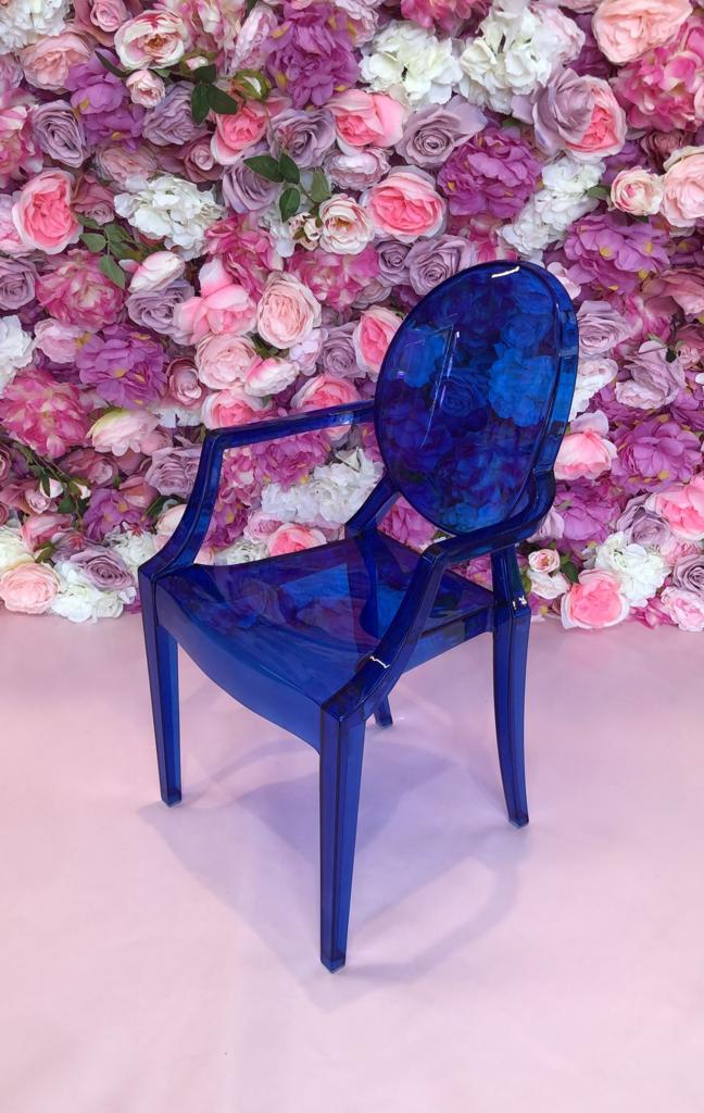 Children’s Blue Ghost Chair Hire | Children Party Chairs