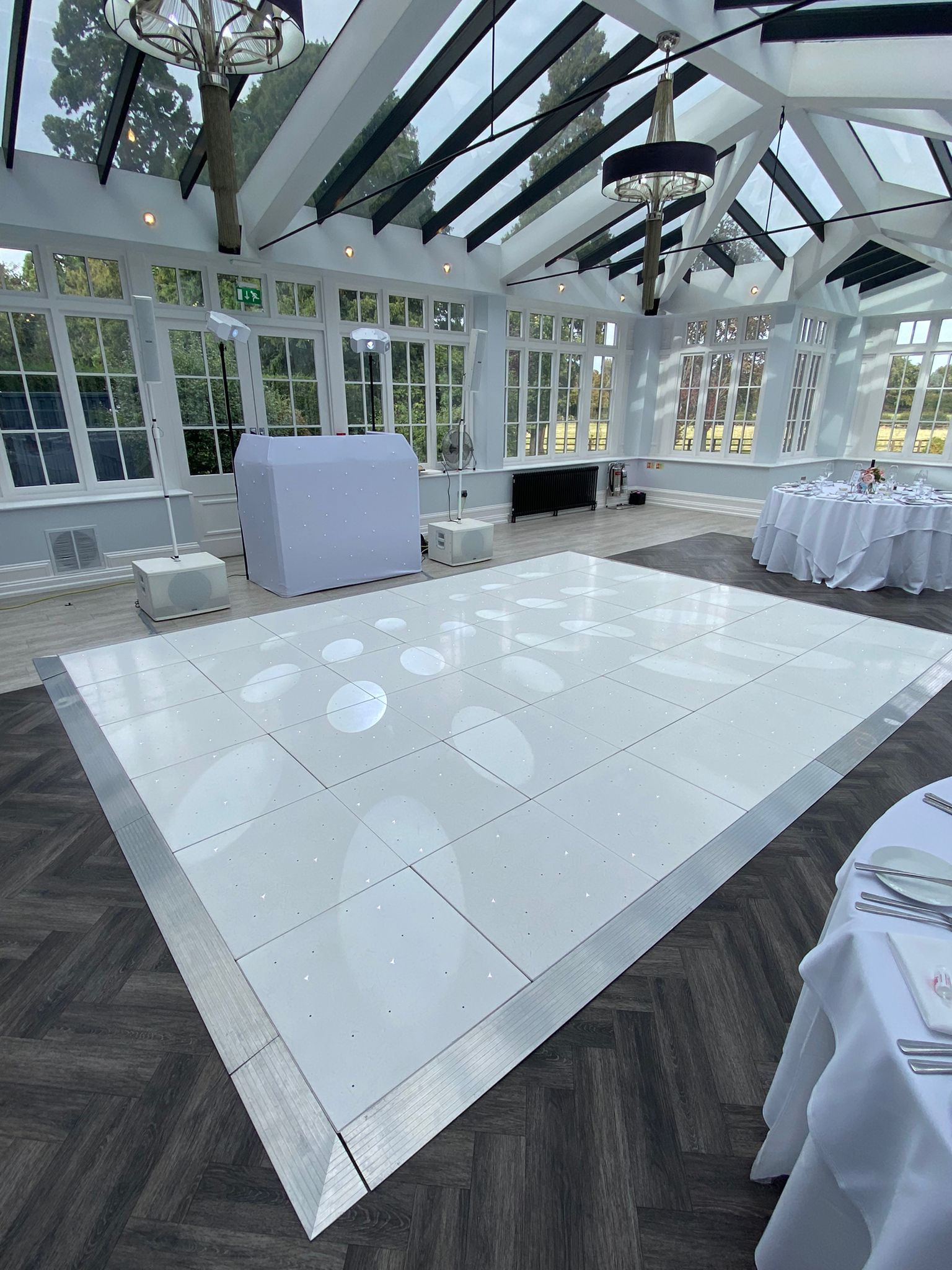 Starlit Dance Floor Hire Essex | LED Wedding Dance Floors | RCT Entert
