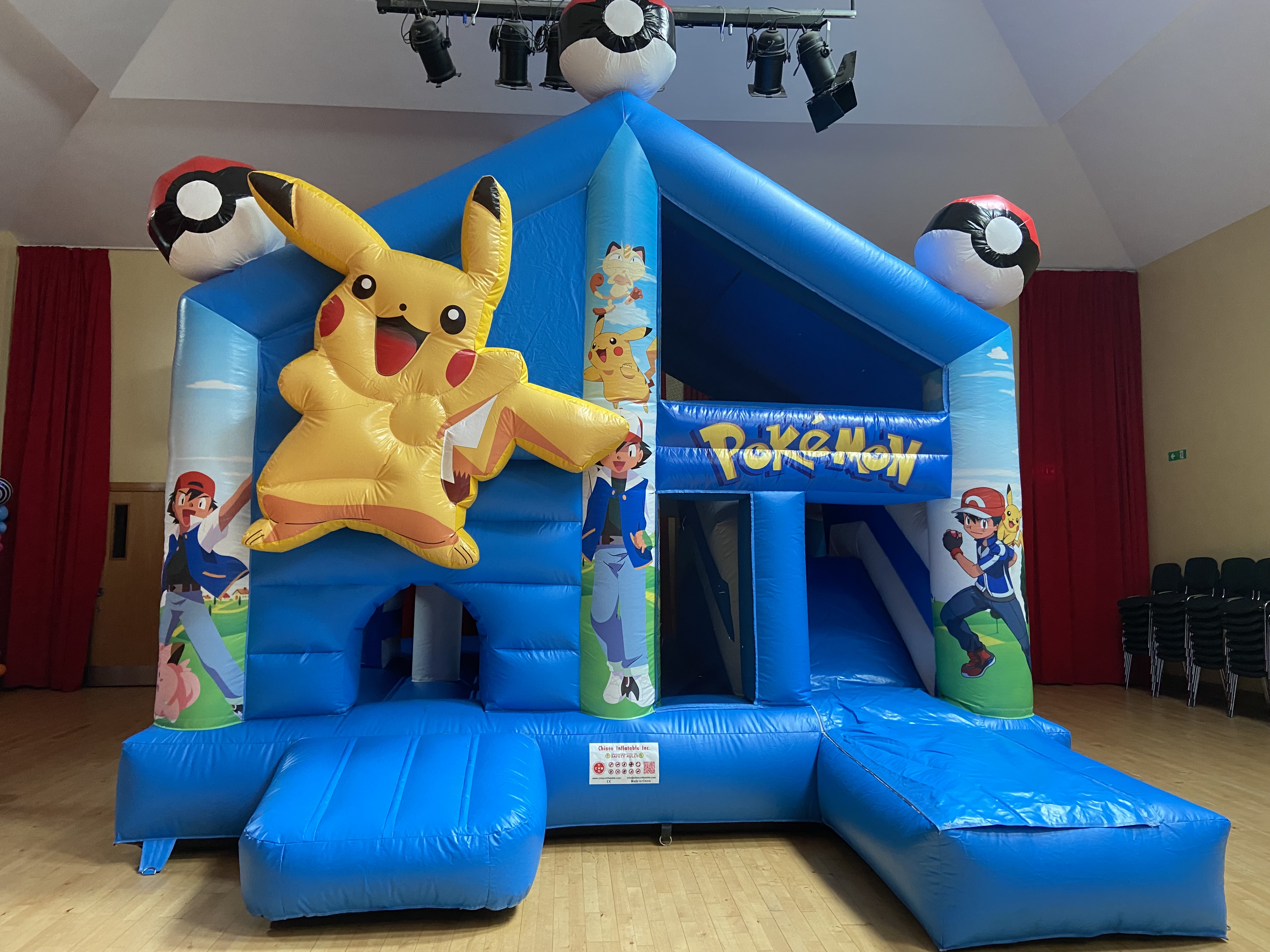 Pokemon Bouncy Castle - Hire in Lisburn, Belfast, Moira, Dromore ...