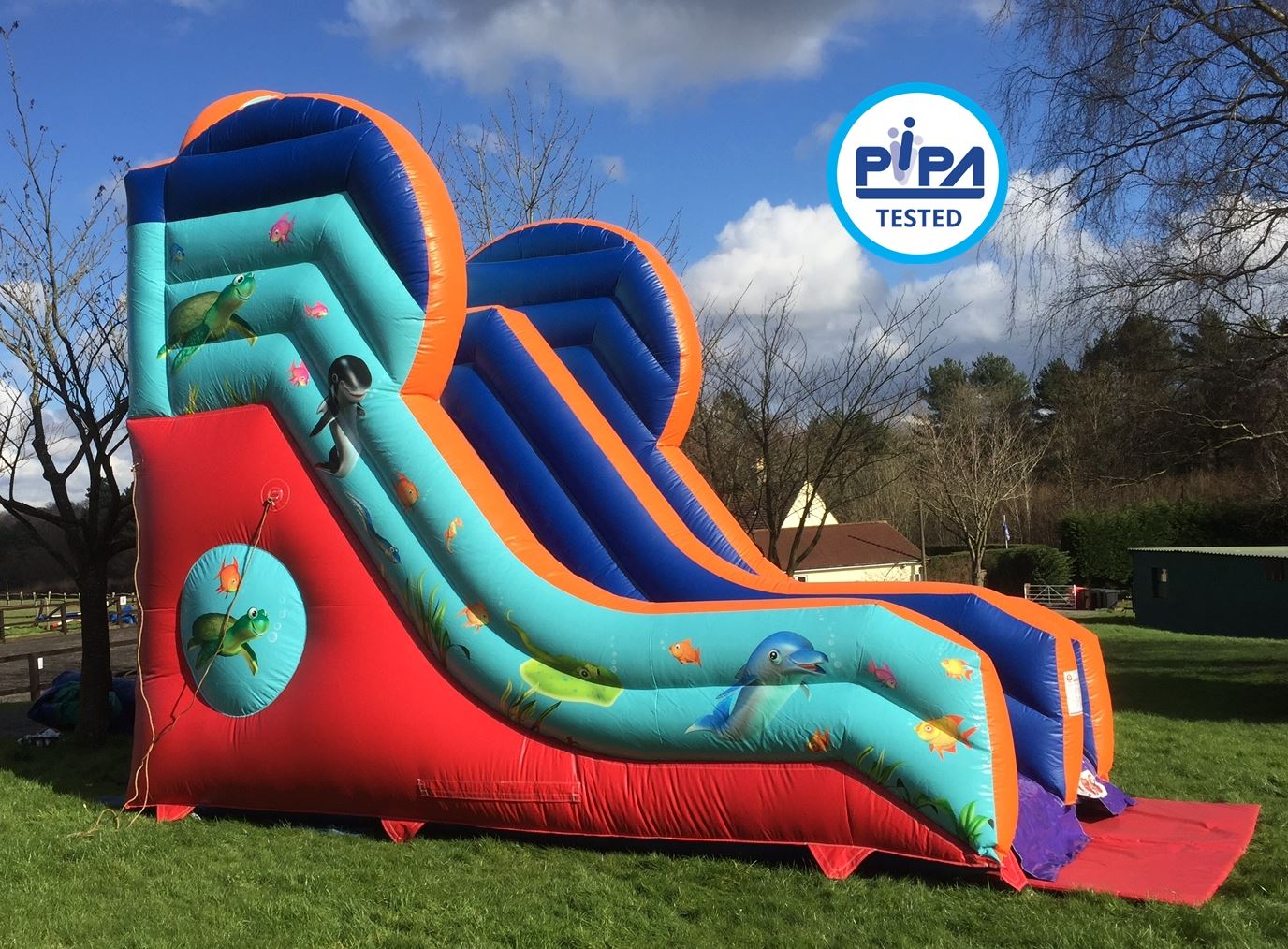 Mega Seaworld themed Inflatable Slide 20ft High - Bouncy Castle Hire in ...