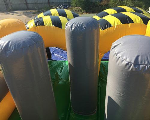 40" Demolition Alley Inflatable Obstacle Course - Inflatable Hire in ...
