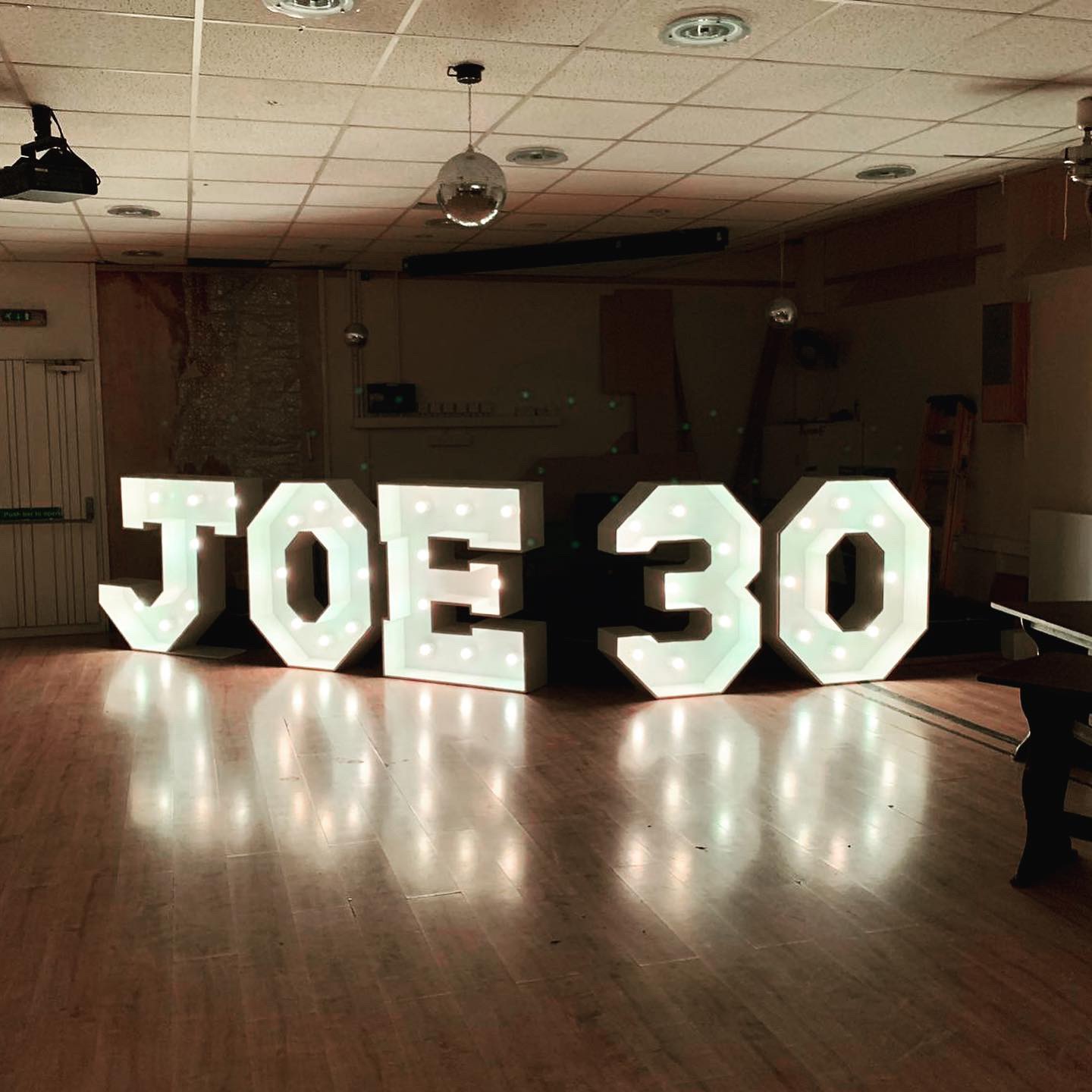 *LED Letters & Numbers* - Event Entertainment in London | We Love Occasions