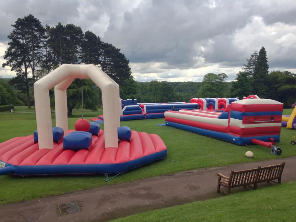 Human Demolition Zone - Hire in Leicestershire | Blaby castles