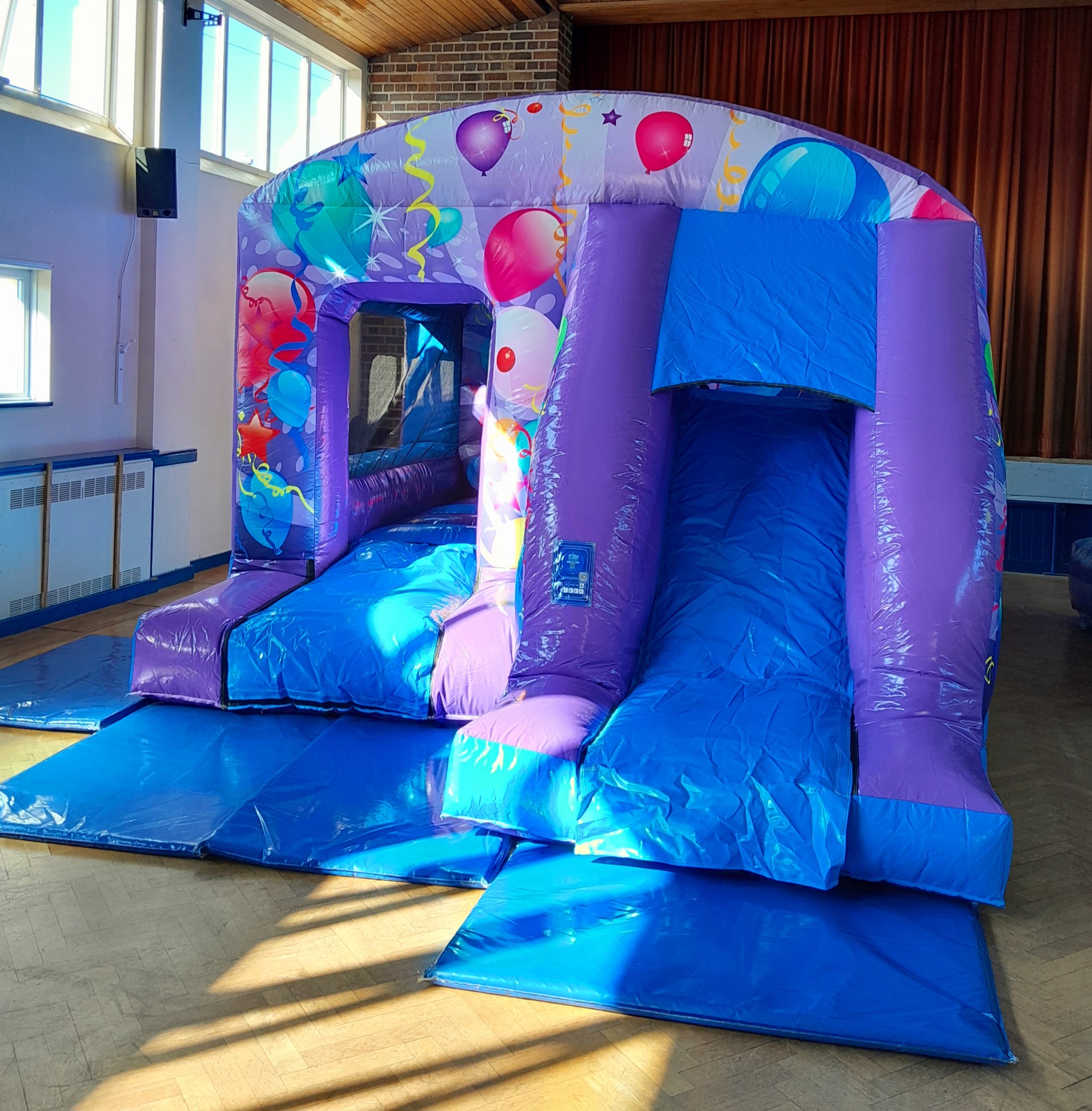 12ft x 18ft Bouncy Castle with Slide Box Combo - Bouncy Castle Hire in ...