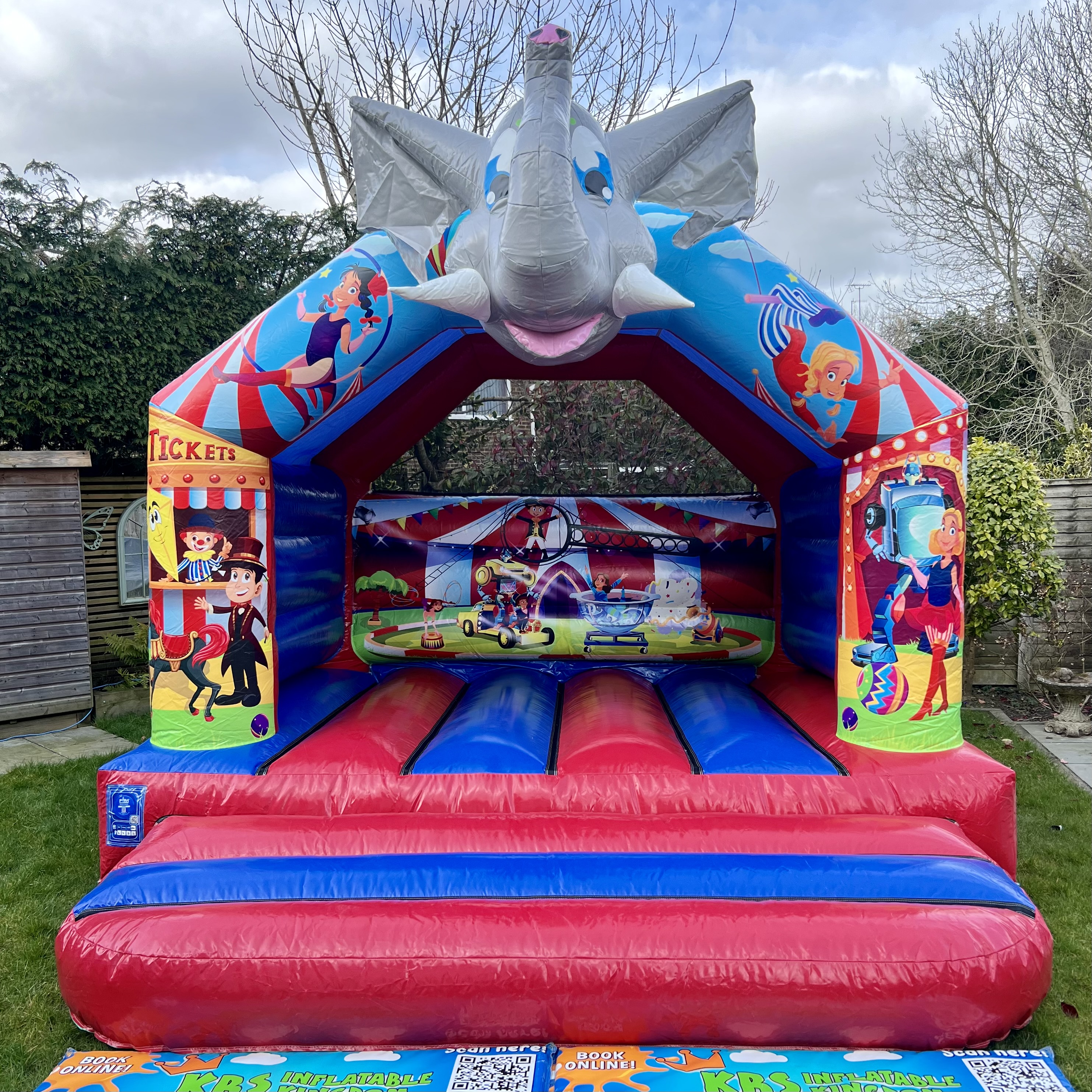 Circus 3d Bouncy Castle - Bouncy Castle Hire in Crowborough, Tunbridge ...