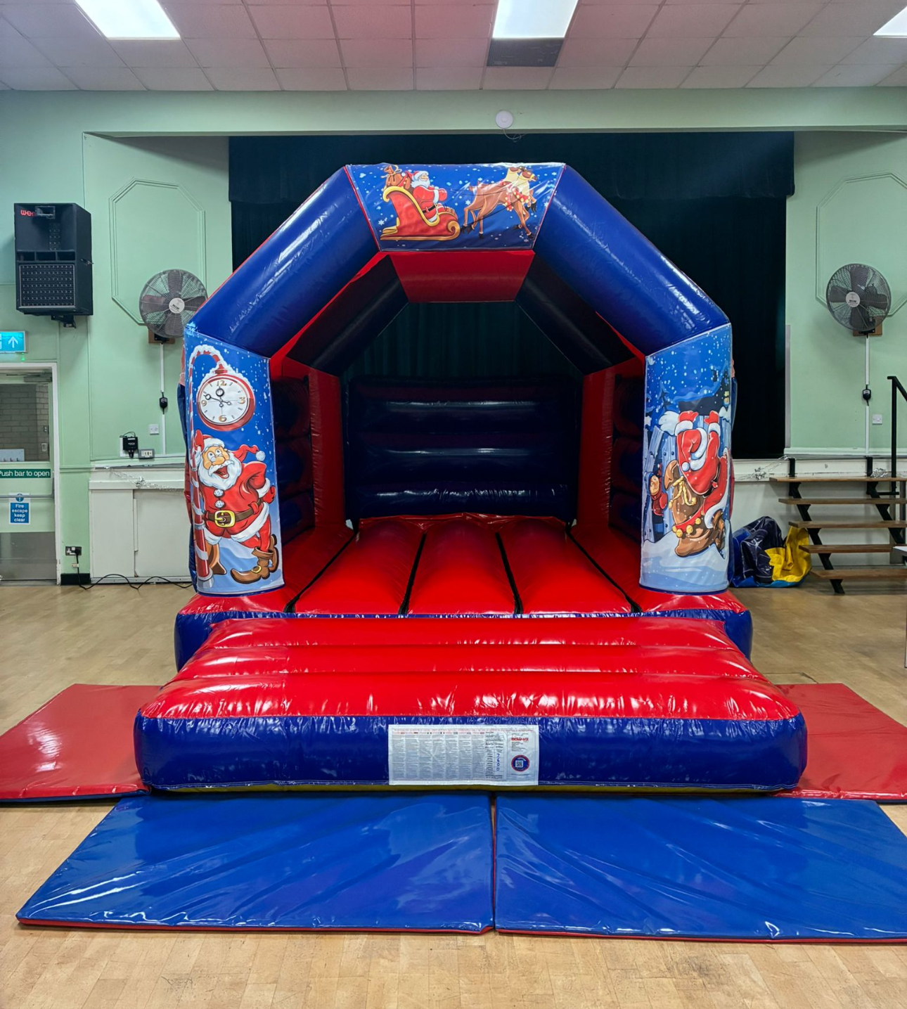 Christmas Theme 12 x 12 - Bouncy Castle Hire, Bouncy Castles, Rodeo ...
