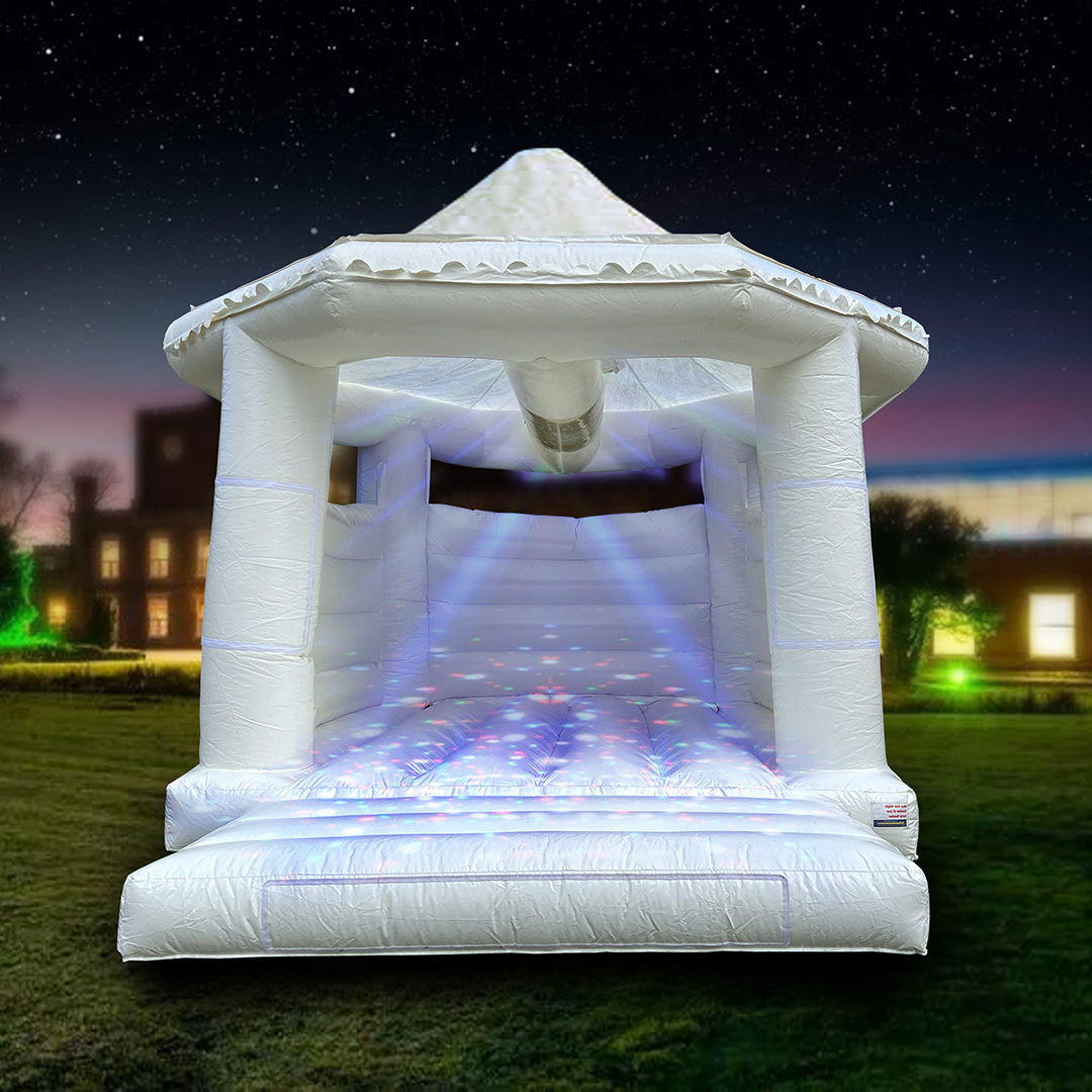 White Wedding Bouncy Castle Hire | Liverpool & Merseyside