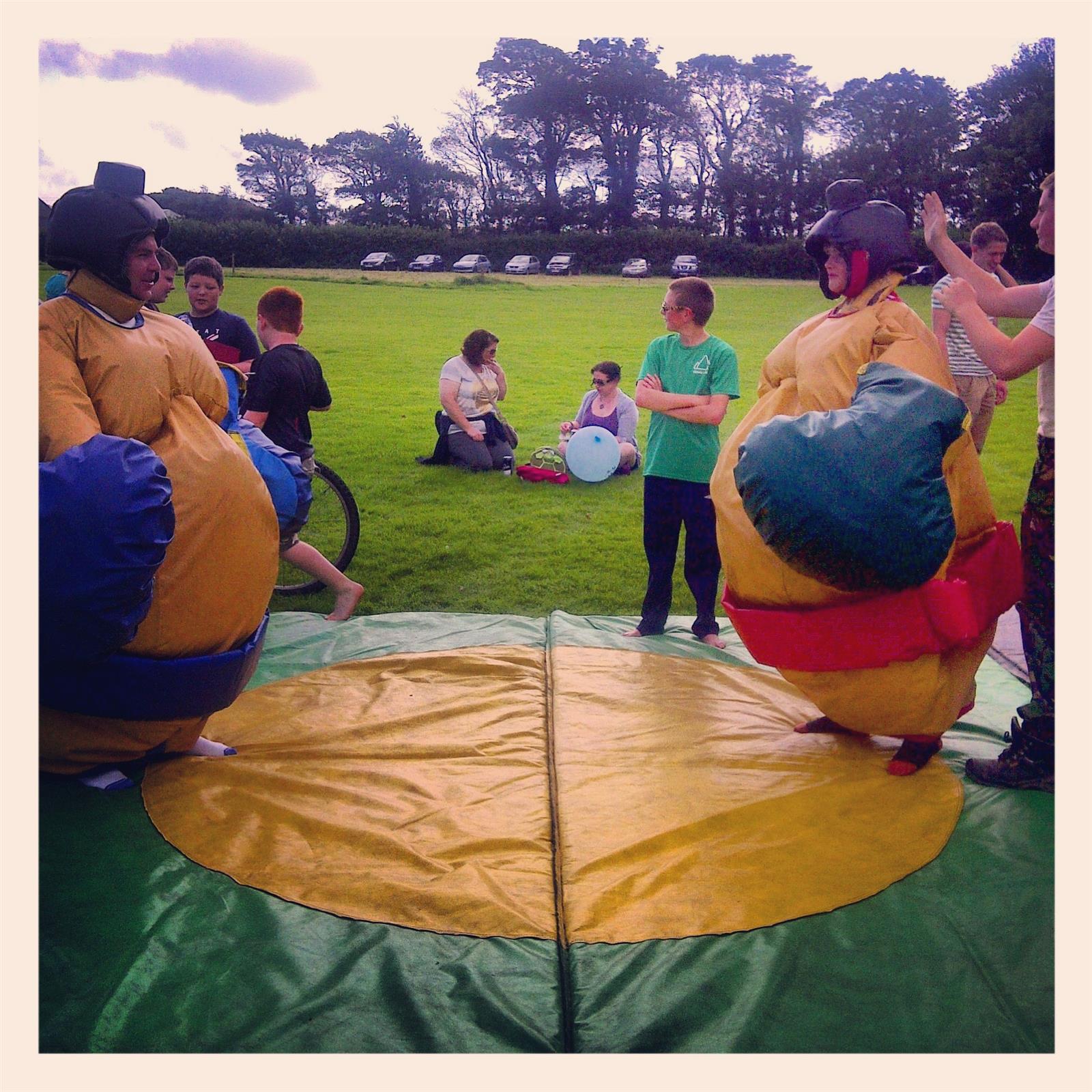 Sumo Suit Hire | Pembrokeshire, Swansea, Carmarthen & More