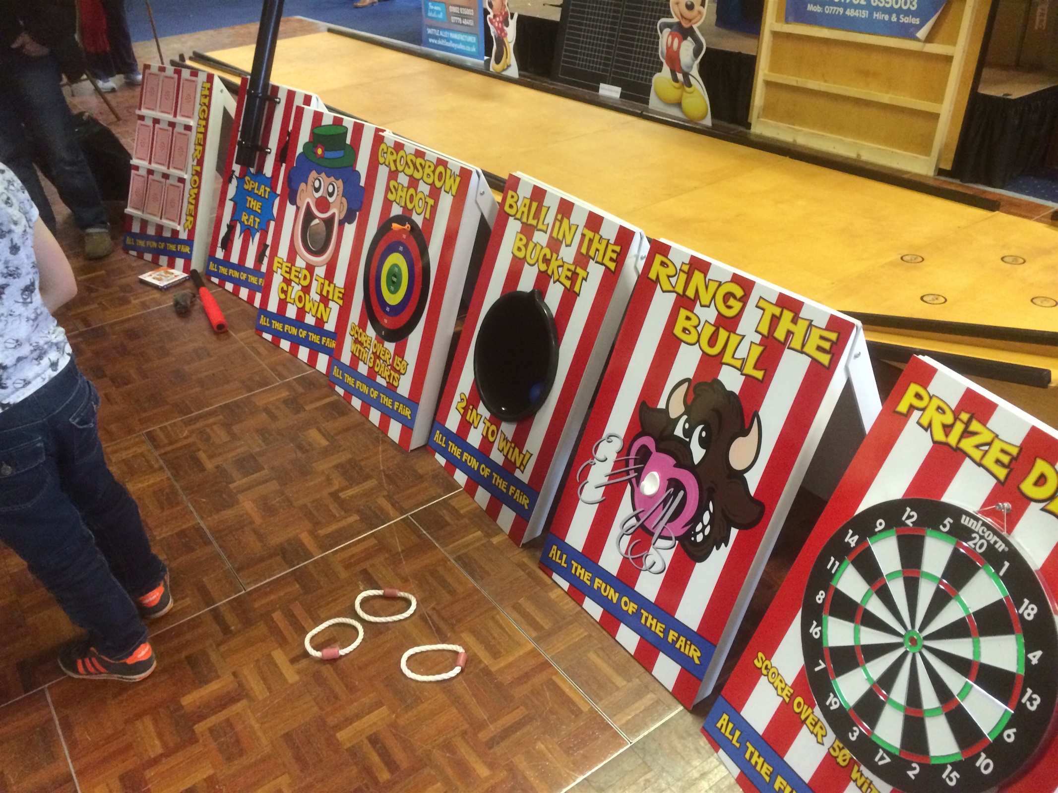 Circus Side stall games - Bouncy Castles in West Midlands, Cannock ...