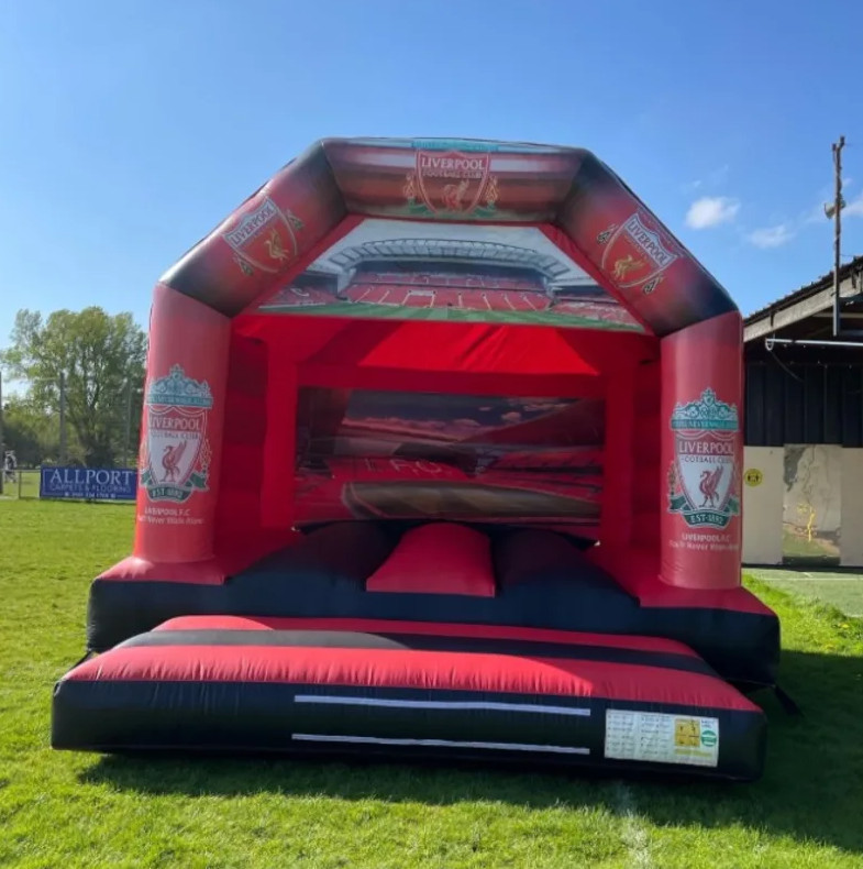 Liverpool FC Bouncy Castle | Liverpool, Widnes & Runcorn
