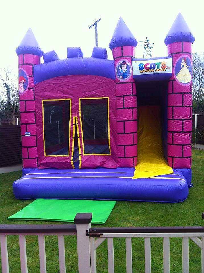Combi Unit - Bouncy castle & Inflatable Slide.Bouncy Castle Hire Carlow