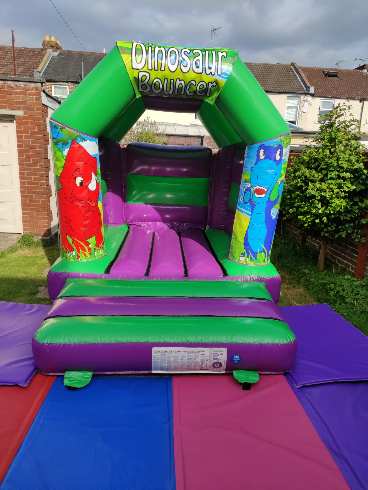 Dinosaur Small Castle - Hire in Portsmouth, Fareham, Gosport | Tiny ...