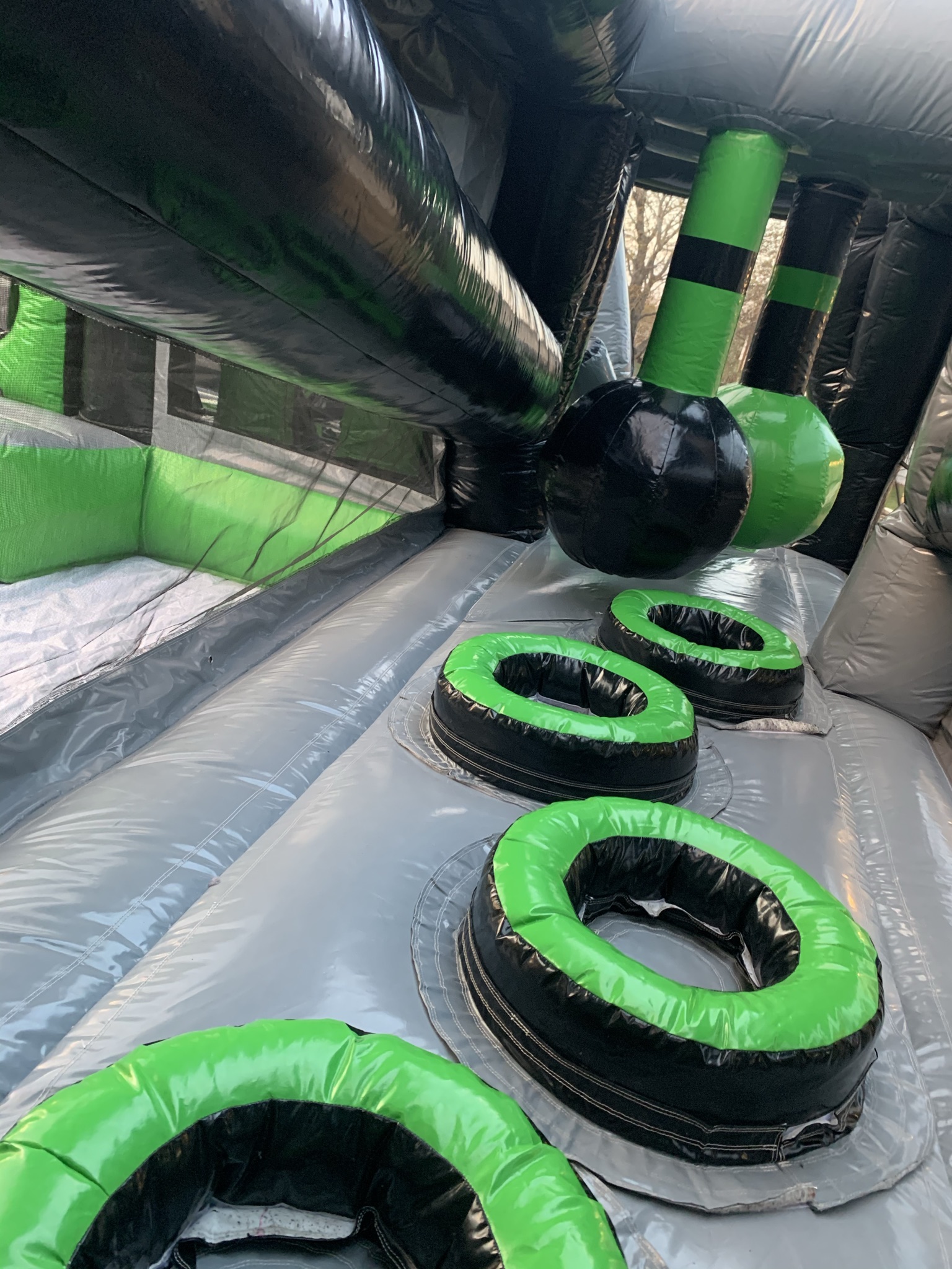 Ninja Obstacle Course - Bounce House and Inflatable Hire in Central ...