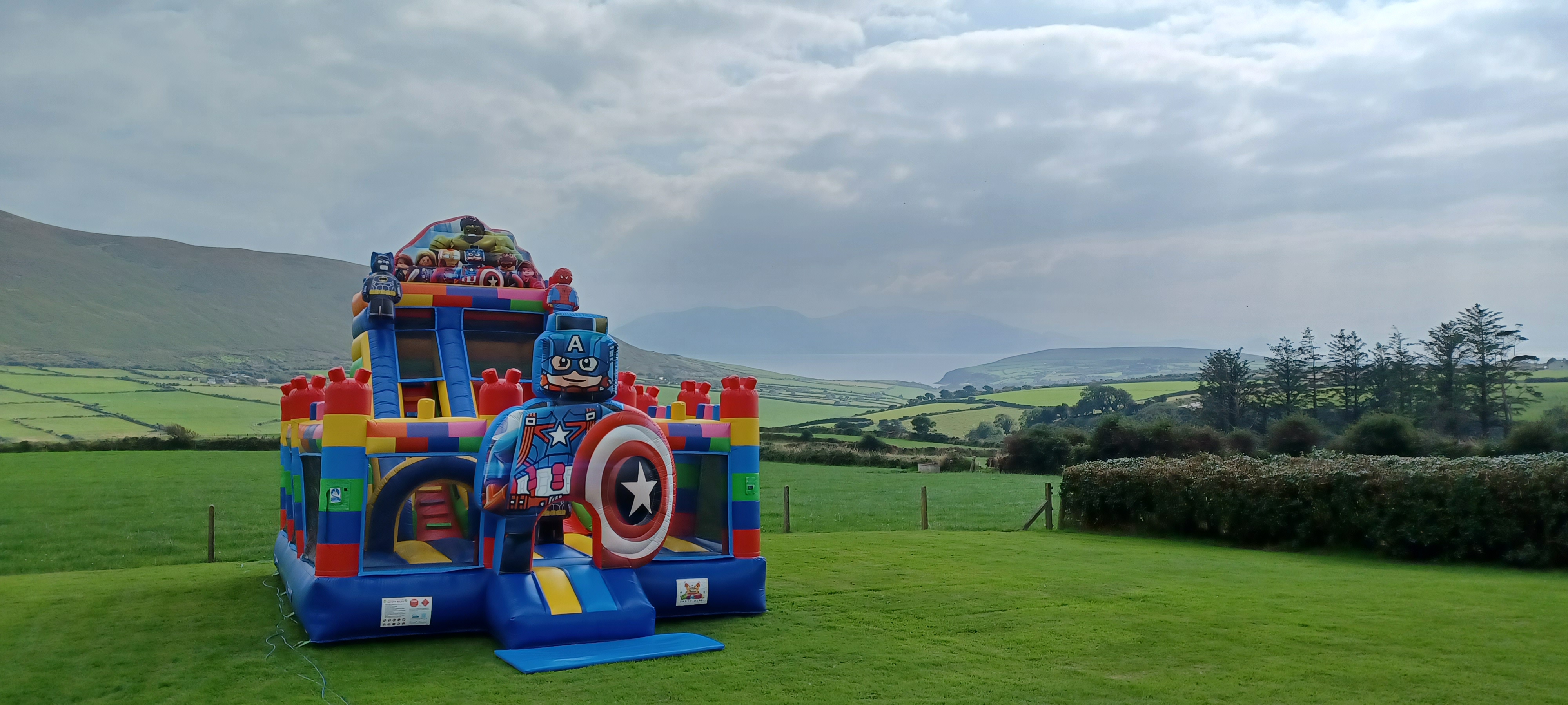 Lego Avengers Bounce & Slide Activity Bouncy Castle | Co Kerry