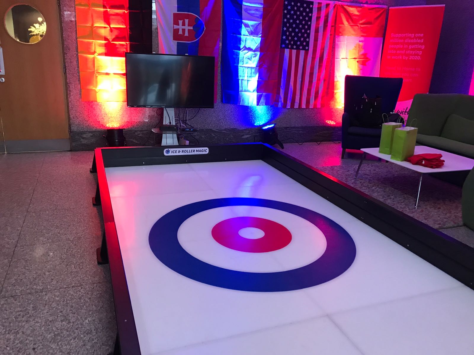 Curling Lane - Hire in UK | Simply The Best Events