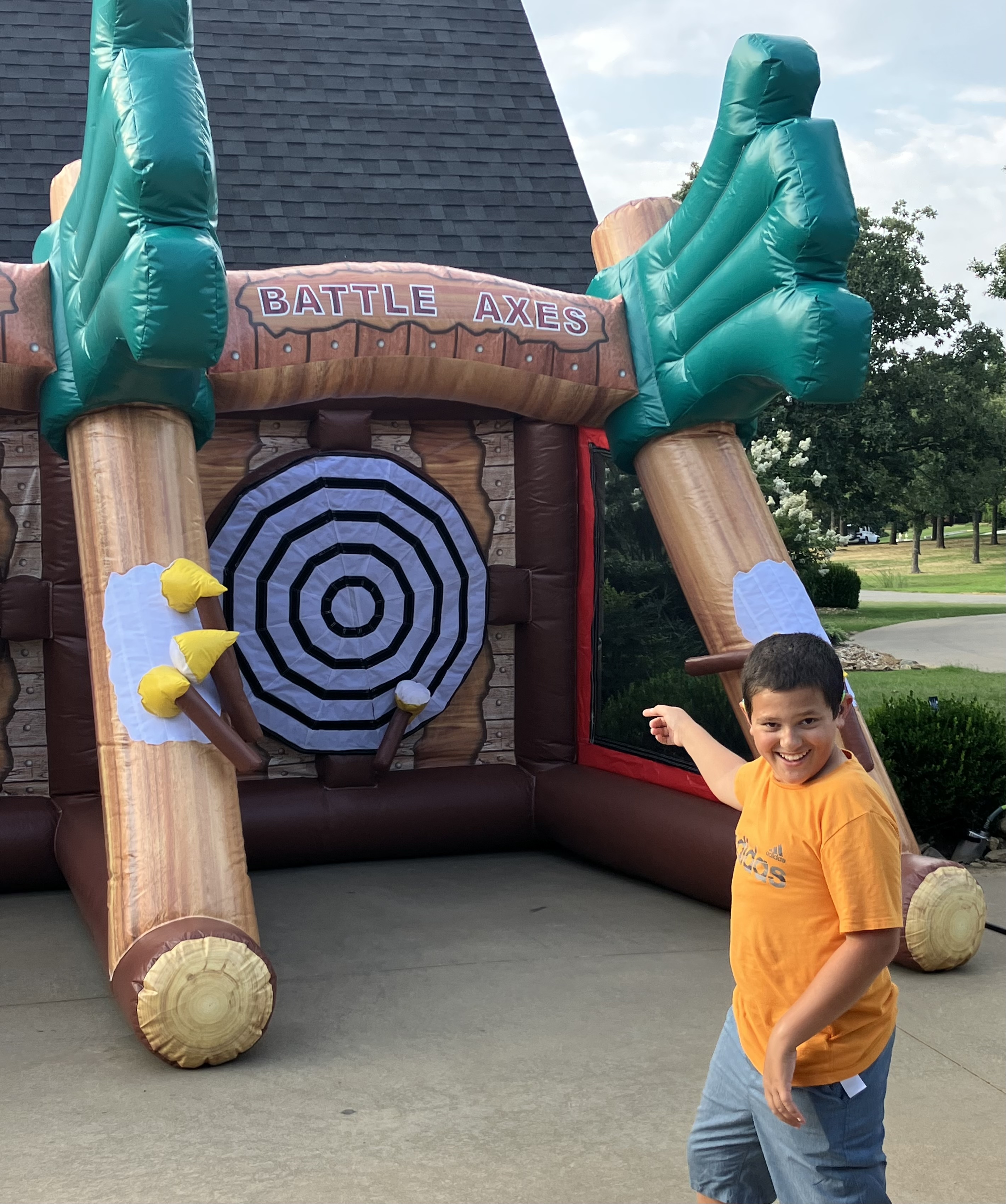 Axe throwing - Bounce House Rentals in McAlester, Krebs, Savanna ...