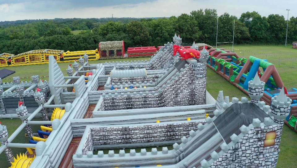 Inflatable Obstacle Course Hire - The Realm - Hire in UK | Simply The ...