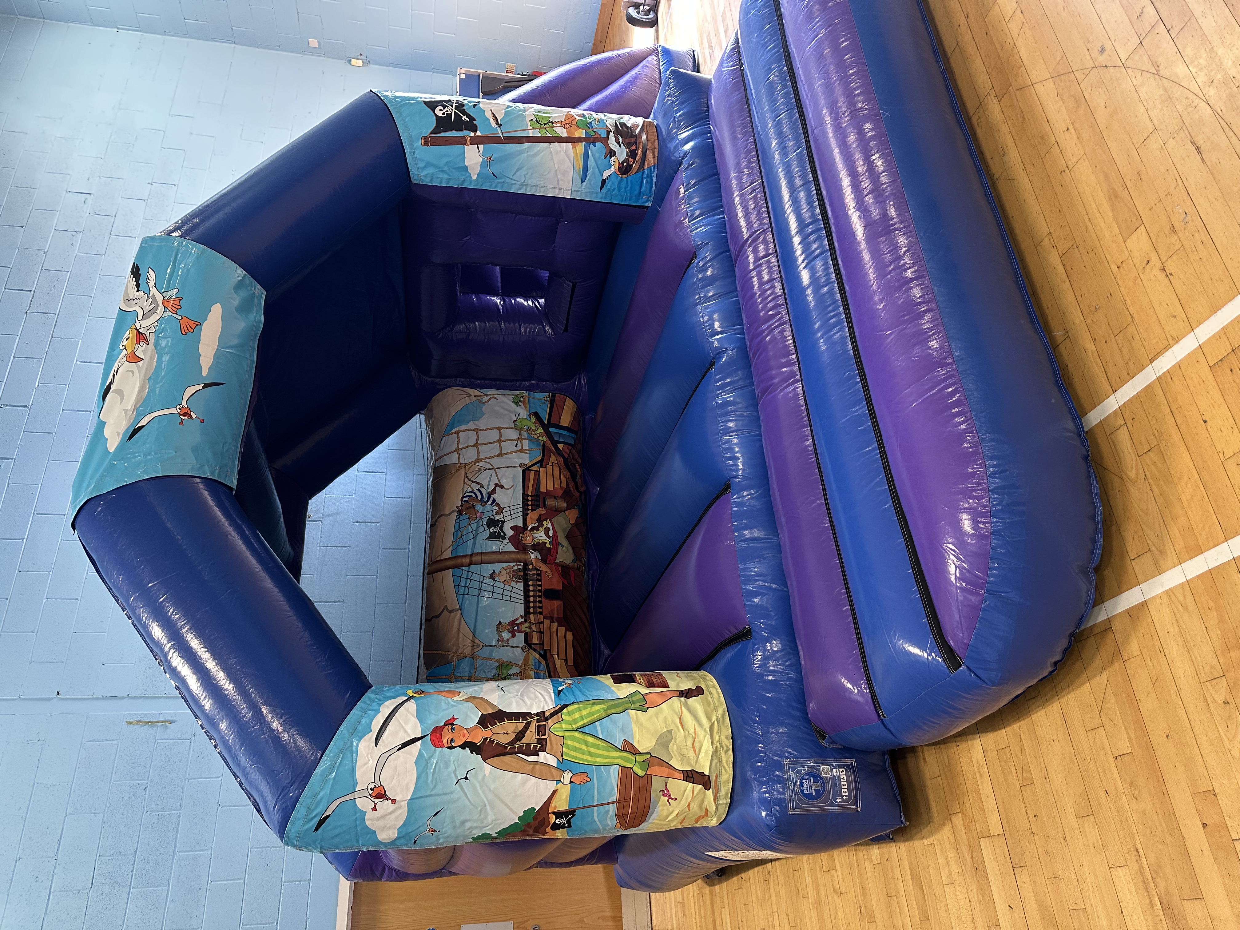 18' X 13' pirate Bouncy Castle and Slide Combo - Bouncy Castle Hire in ...