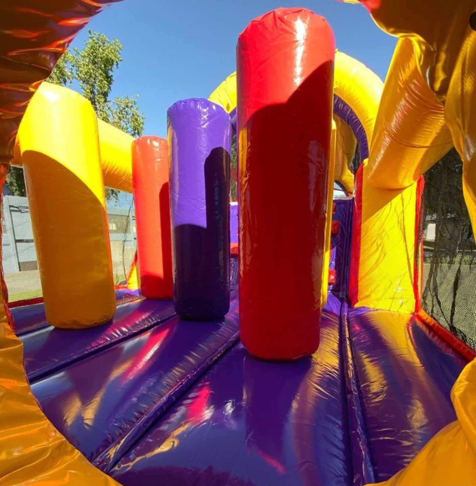 40ft Backyard Obstacle Course - Bounce house Rentals in Perris ...