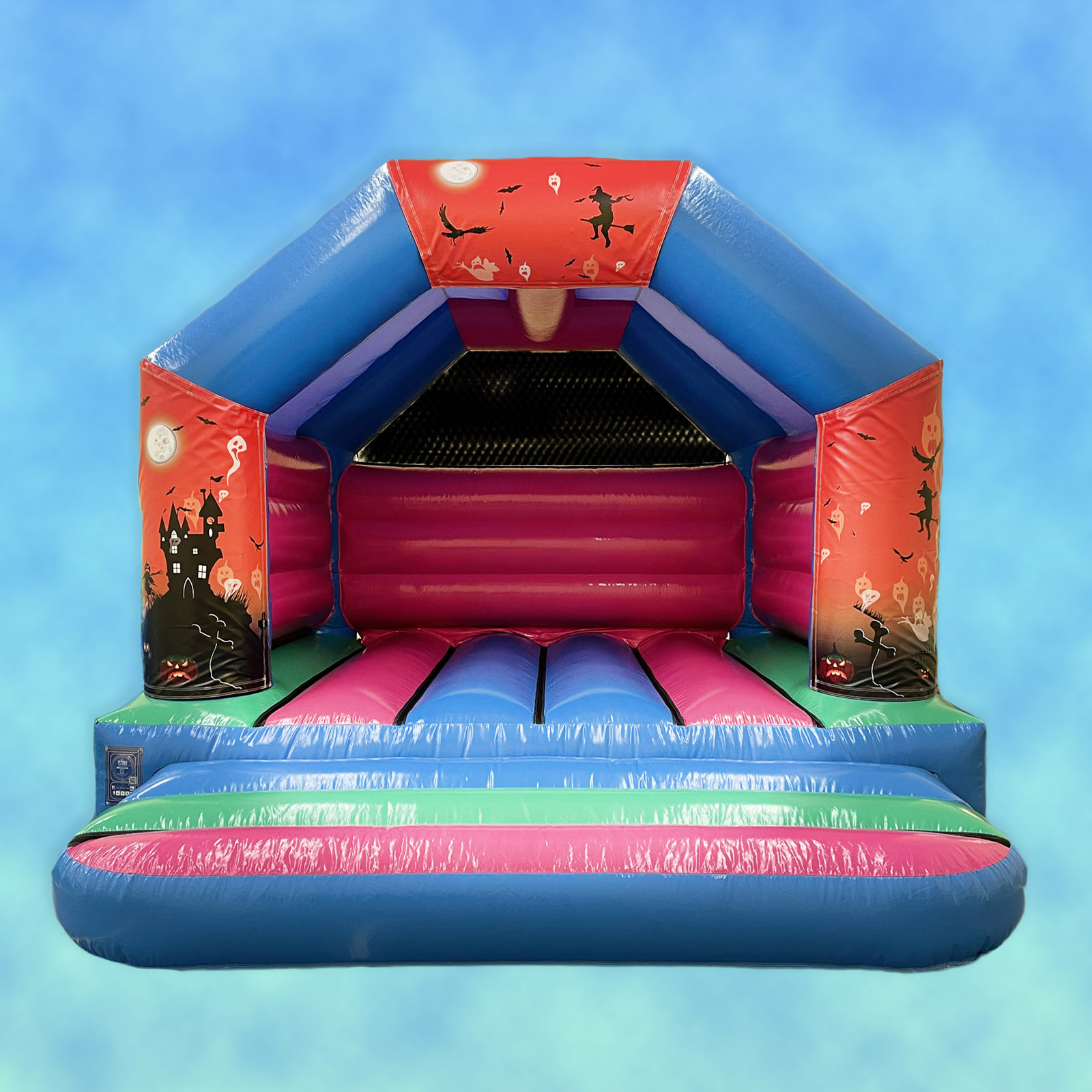 Spooky Halloween Bouncy Castle (12ft x 12ft) - Bouncy Castle Hire in ...