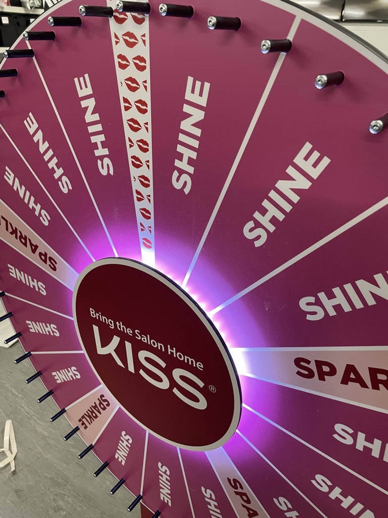 Custom Spin The Wheel Hire | London, Manchester, Birmingham & UK