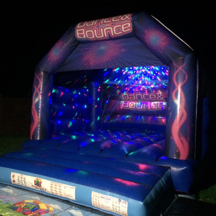 Adults & Children's Disco Bouncy Castle - Bouncy Castle, Party and ...