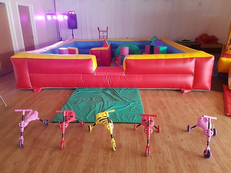 Inflatable Soft Play Enclosure - Bouncy Castle Hire in Merthyr Tydfil ...