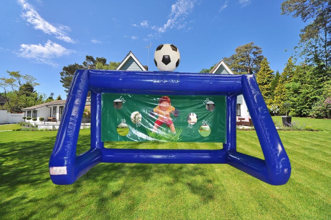Soccer Penalty Shootout - Bouncy Castle Hire in Mayo, Castlebar ...