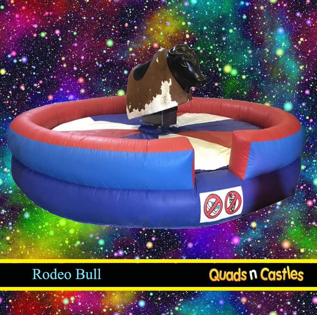 Rodeo Bull - Bouncy Castle & Inflatables Hire in All Areas | Quads n ...