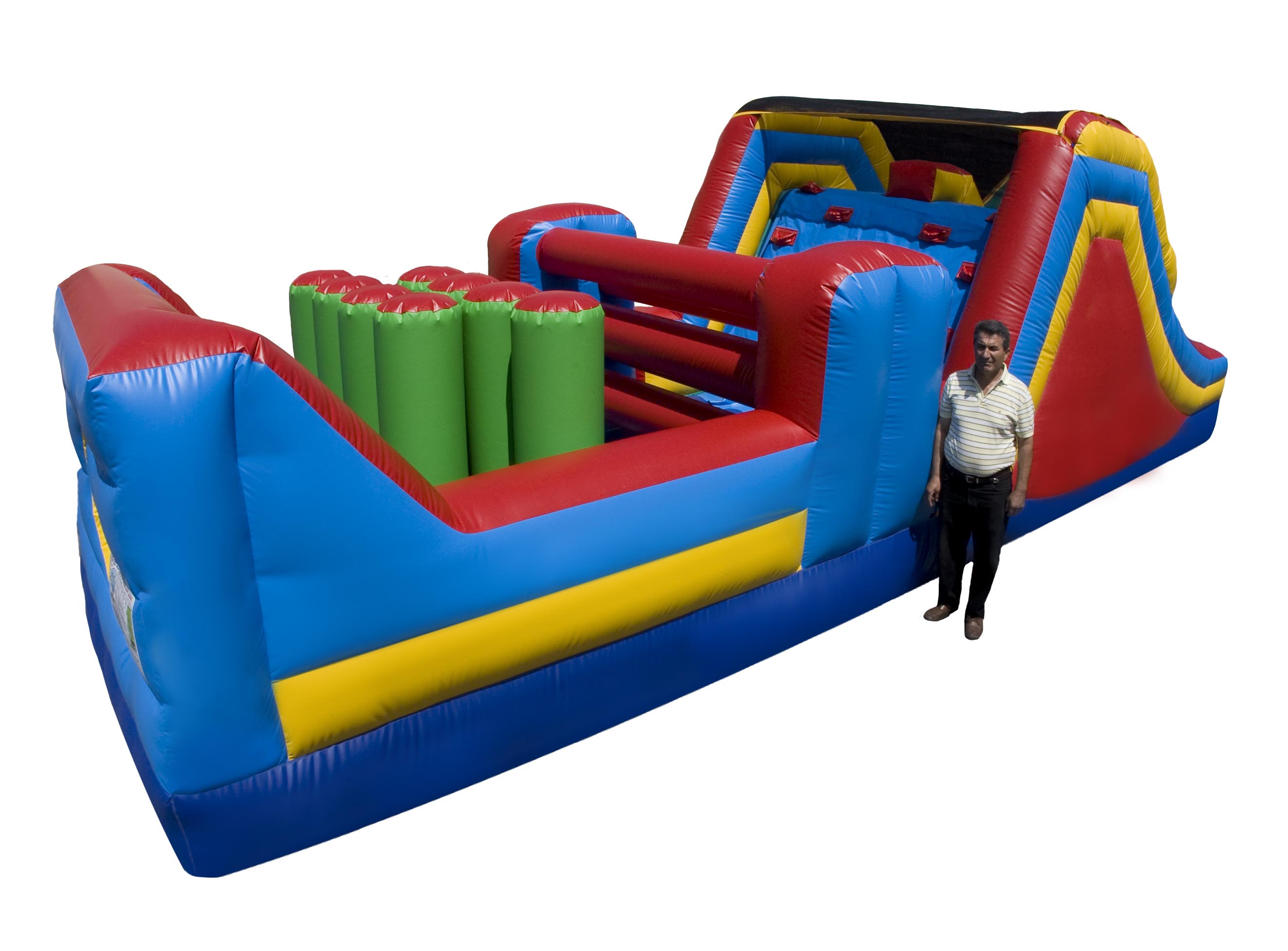 32' Obstacle Course - Hire in Pennsylvania | Jets Bounce Party Rentals