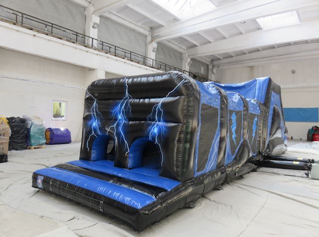 Lightning obstacle course - Bouncy Castle and Marquee hire in Clare ...