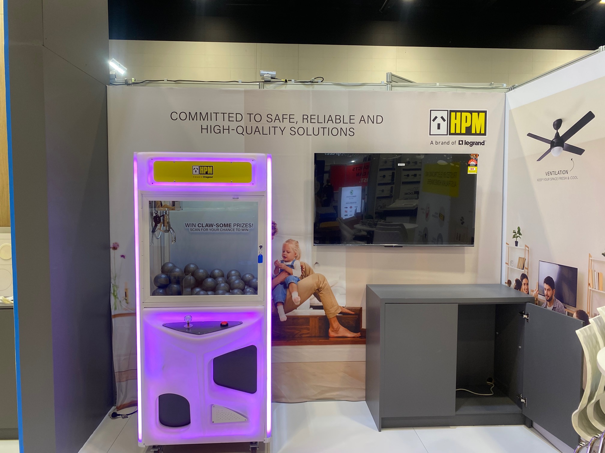 Promotional Claw Machine Hire Adelaide