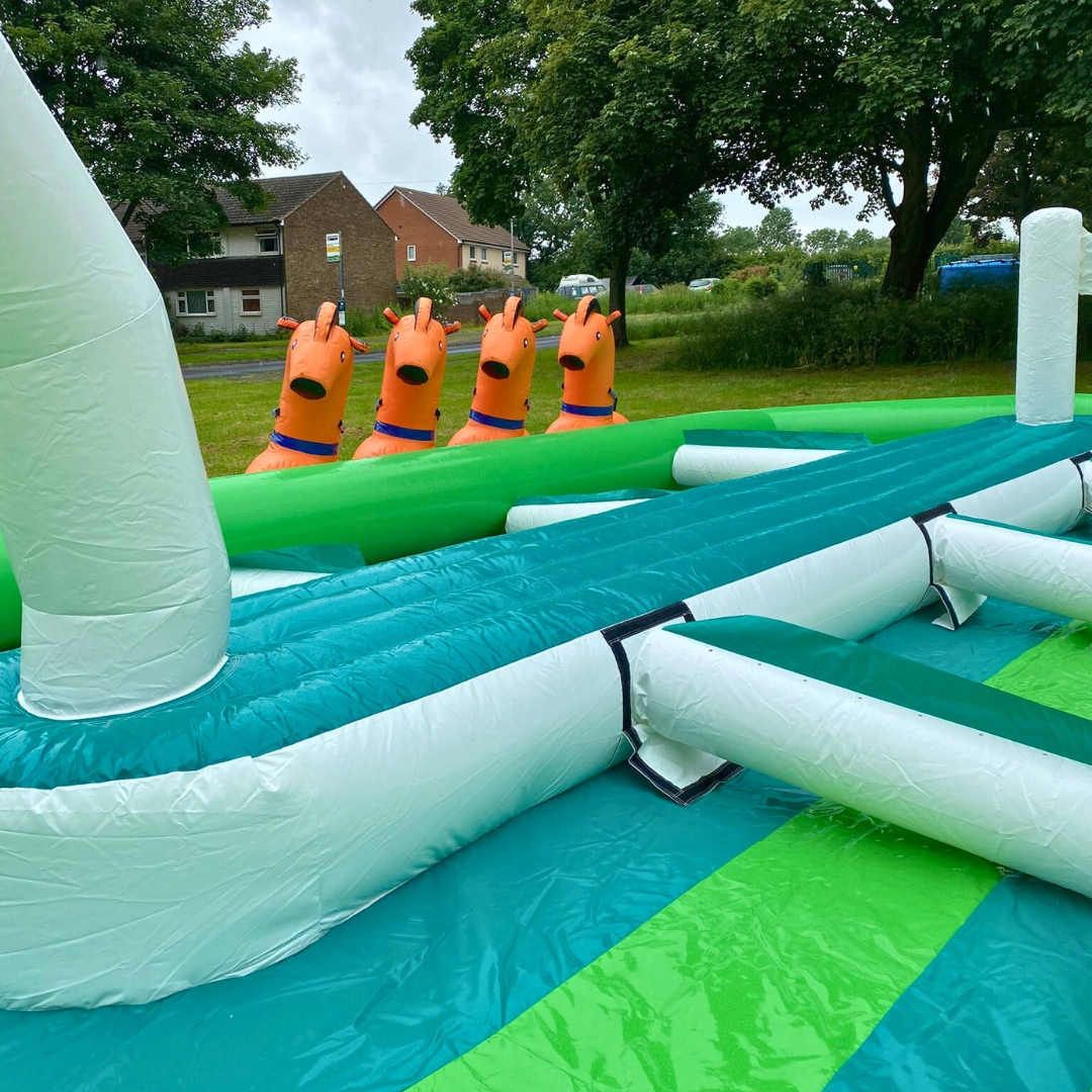 Inflatable Horse Racing Derby - Inflatable, Bouncy Castle ...
