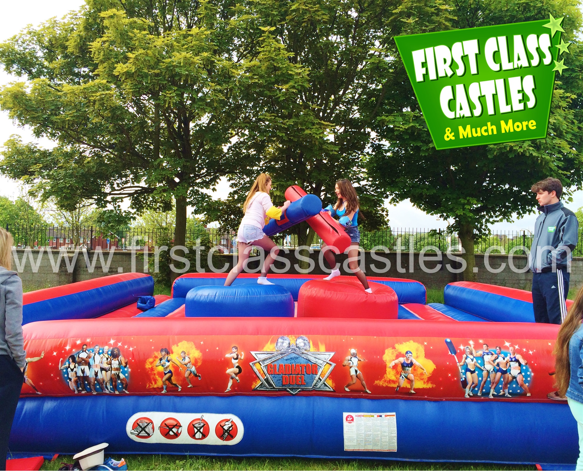 Inflatable Game Hire | Sumo Suits | Gladiator Wrestling | Bungee Run ...