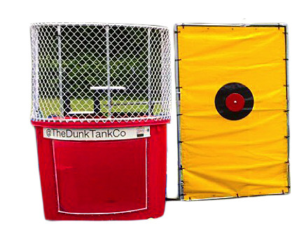 Heated Big Bucket Dunk Tank Rental in Michigan | The Dunk Tank Co.