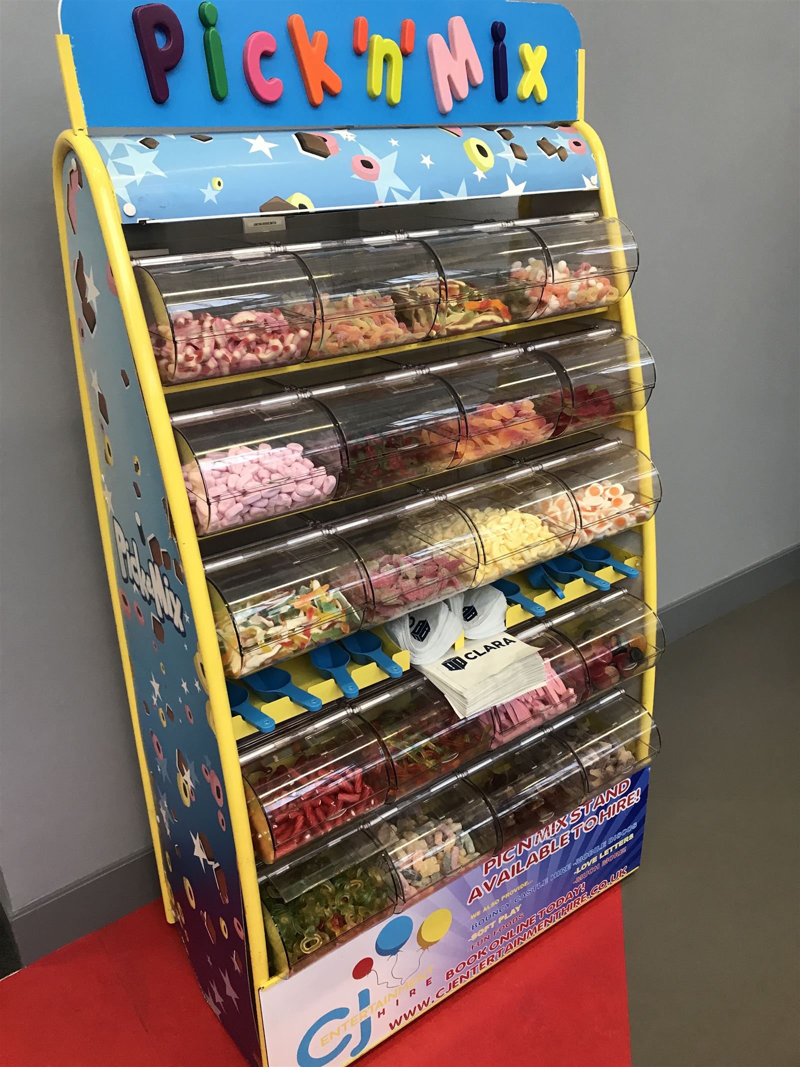 Pick n Mix Stand - Bouncy Castle Hire in Nottingham