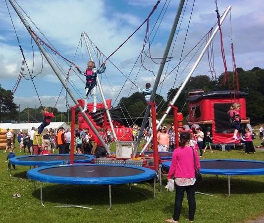 4 Round Bed Trailer Mounted Bungee Trampoline - Hire in Kilkenny ...