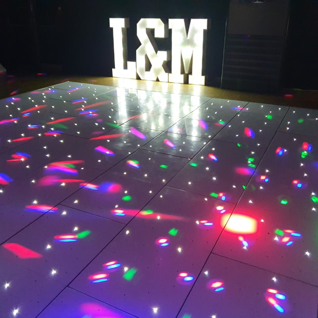 Your Initials Illuminated Letters - Bouncy Castle Hire in Bishops ...