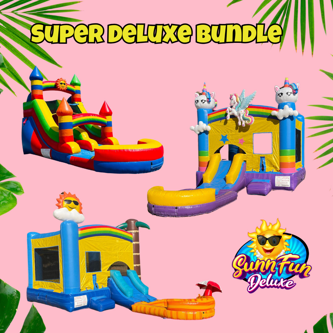 Deluxe Packages - Inflatables Sales in USA | SunnFun Inflatables