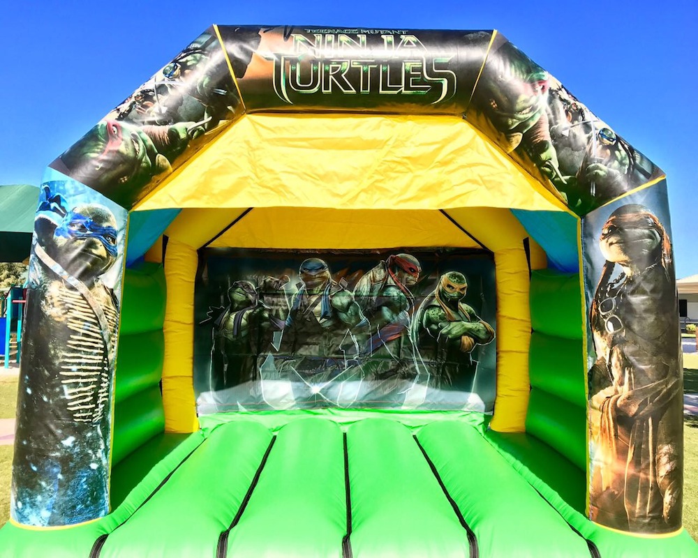 Ninja Turtles Bouncy Castle - Bouncy Castle Hire in Perth, Rockingham ...